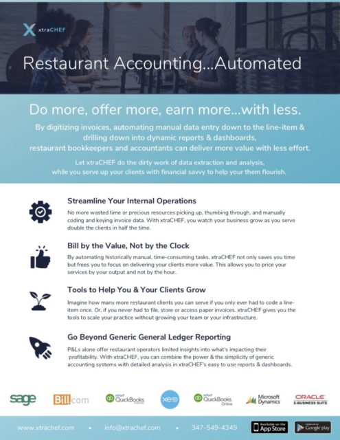 [Feature Spotlight] Restaurant Accounting - xtraCHEF